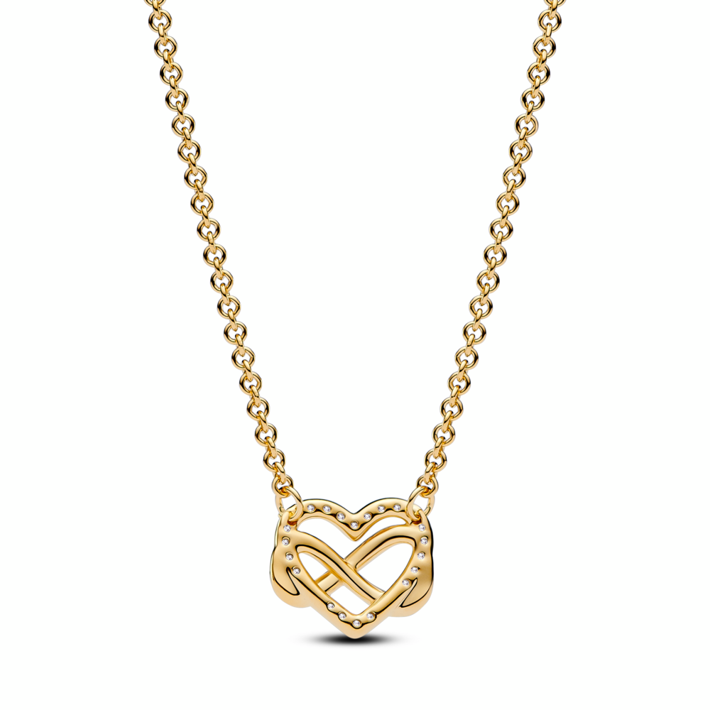 Sparkling heart collier necklace store