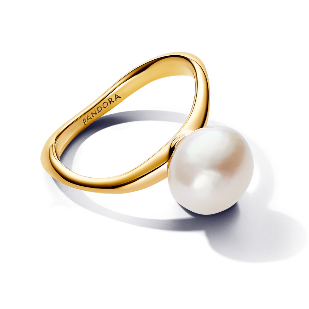 Baroque Treated Freshwater Cultured Pearl Ring – Pandora Jordan