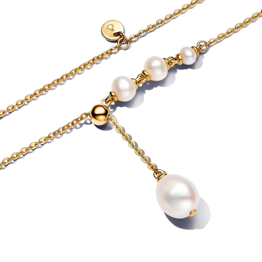 Treated Freshwater Cultured Pearl Drop Necklace – Pandora Jordan