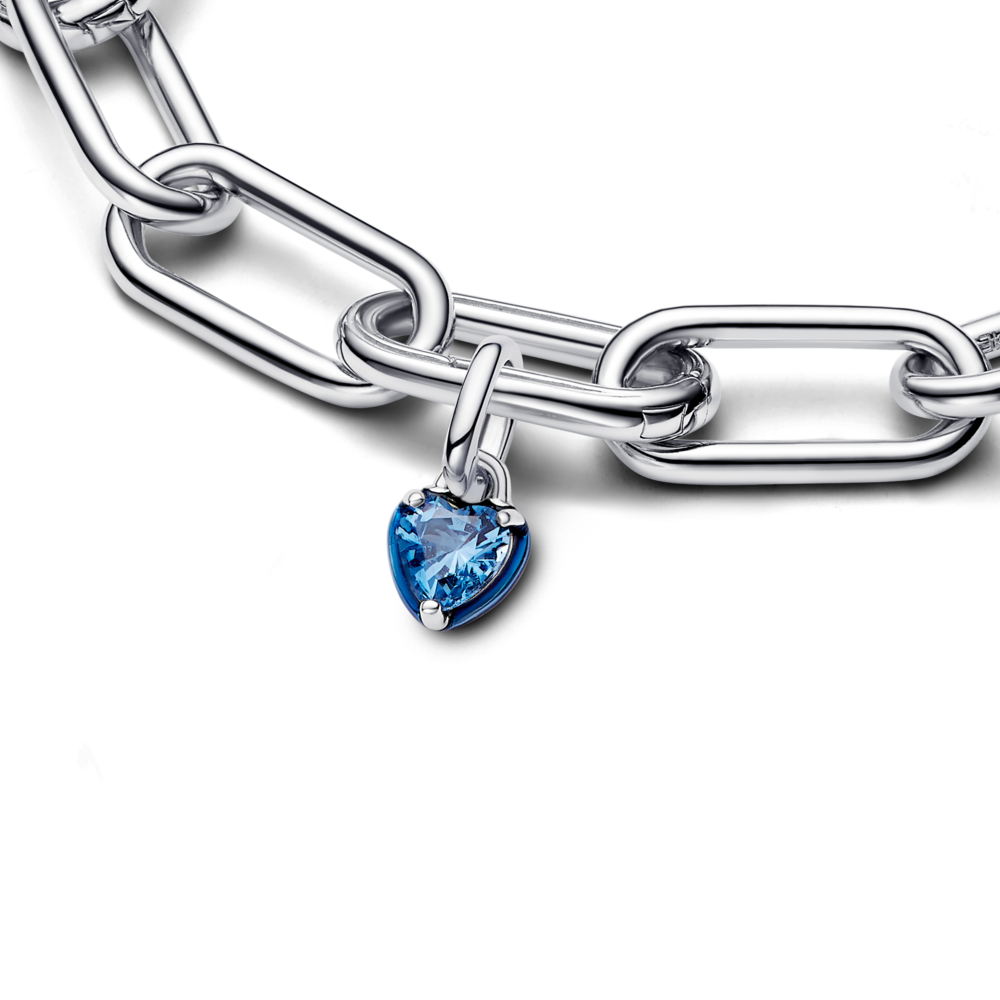 Pandora ME Blue Chakra Heart Mini Dangle Charm – Pandora Jordan