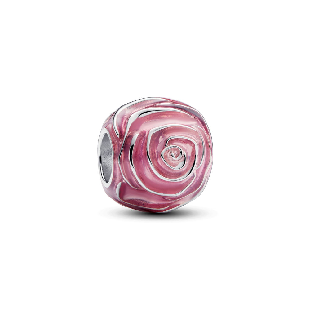 Pink Rose in Bloom Charm – Pandora Jordan