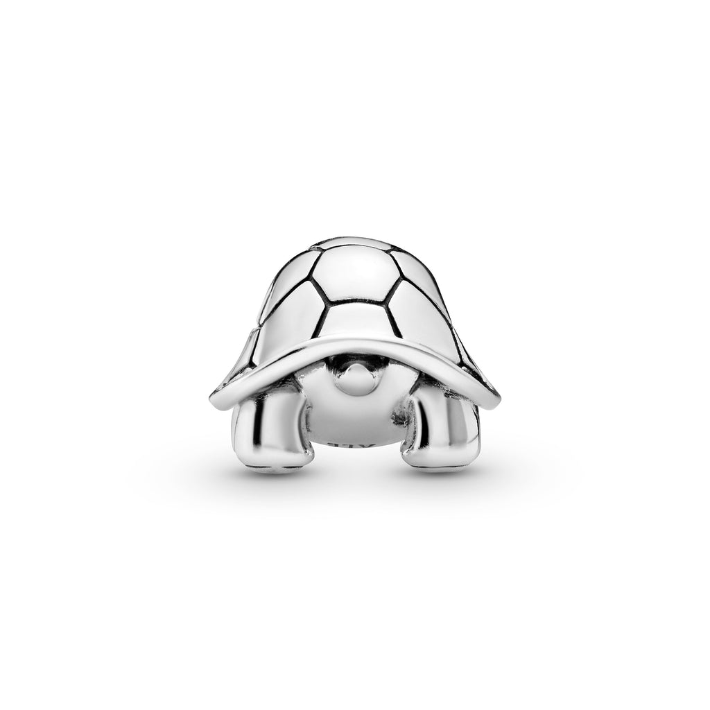 Turtle silver charm with clear cubic zirconia – Pandora Jordan